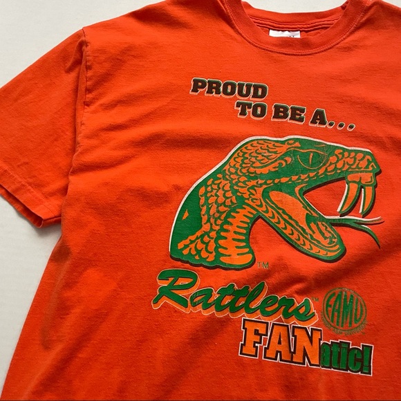 Vintage | Shirts | Vintage Florida Am Famu Rattlers Tshirt Sz Xl | Poshmark